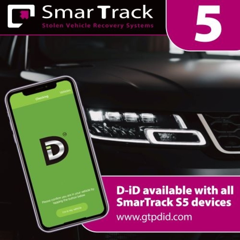 SmarTrack 5+ with D-iD™ - Tracker Fit